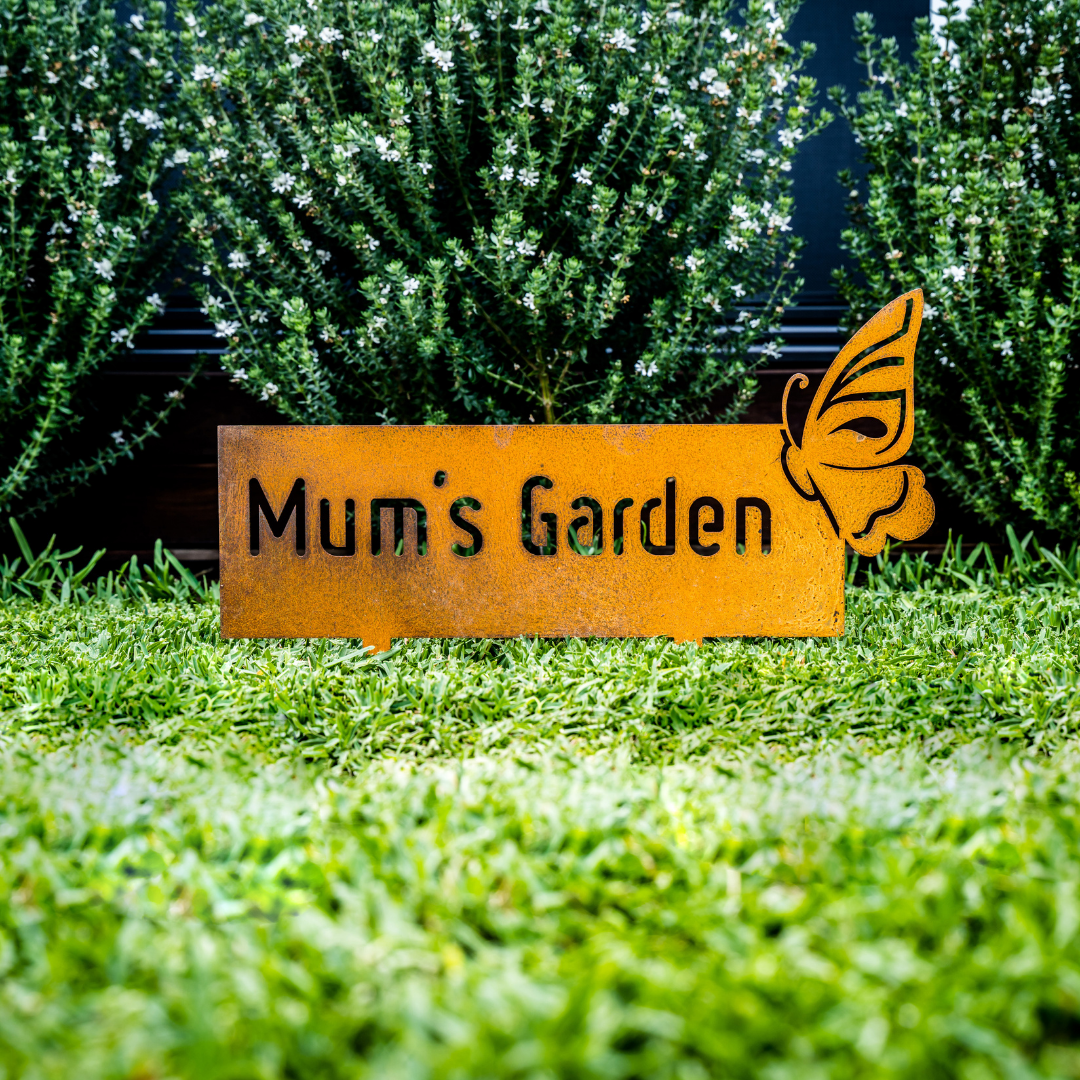 Garden Signs | Custom Steel Appeal