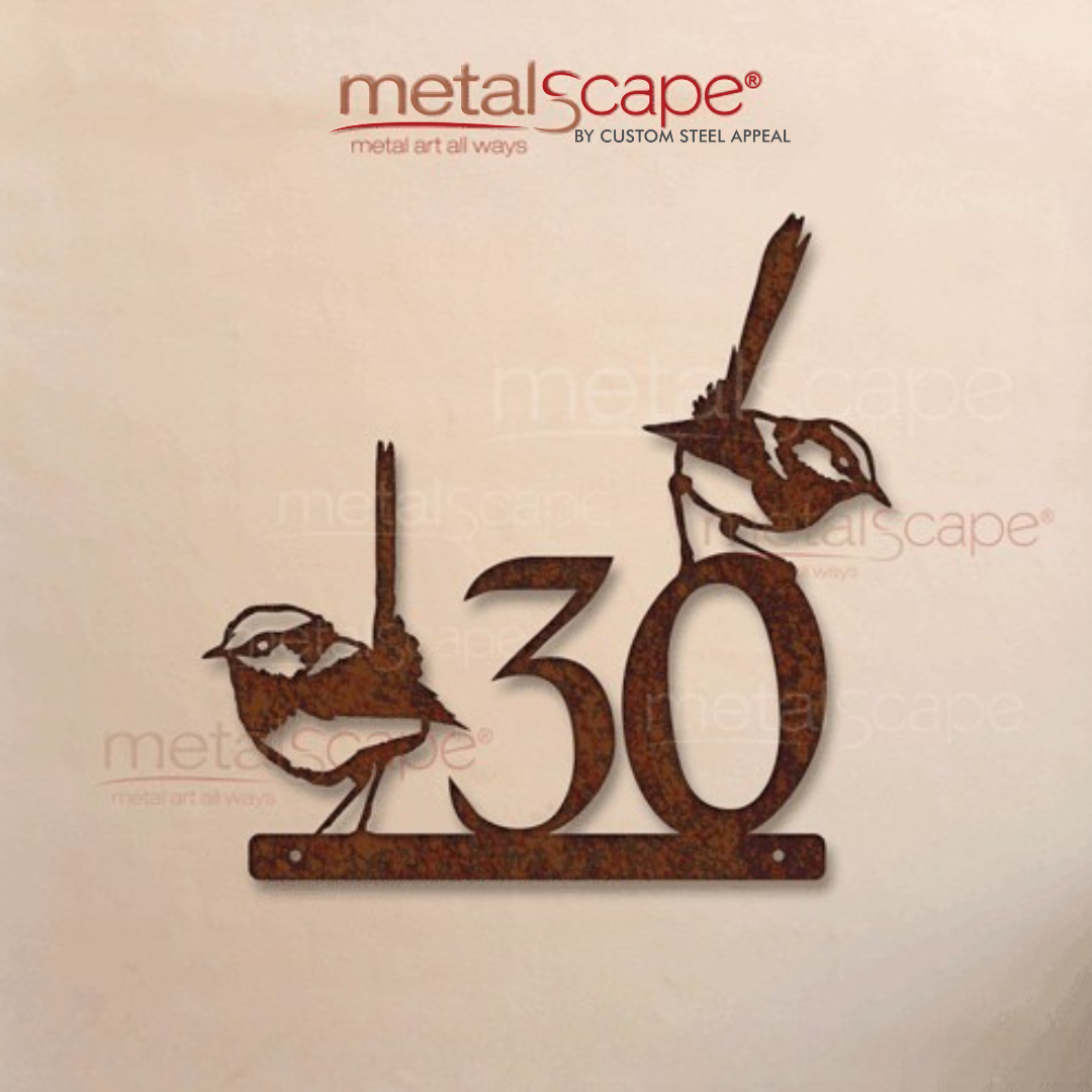 Metalscape House Numbers – Custom Steel Appeal