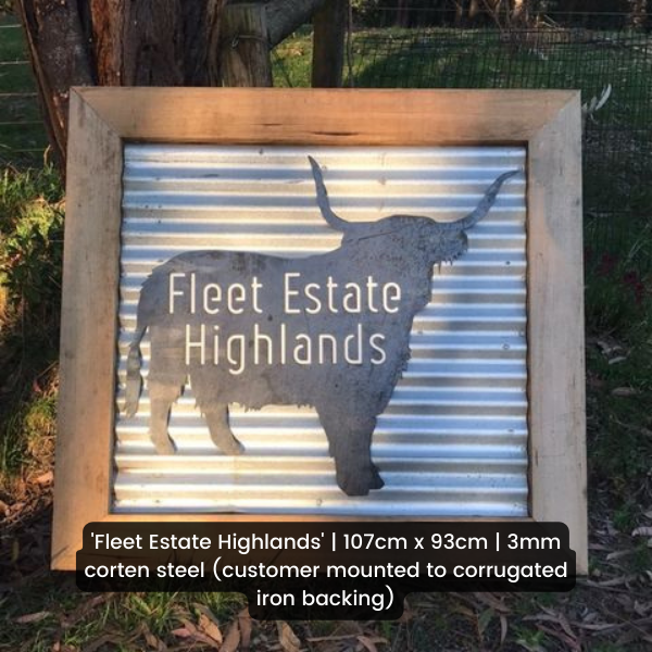 Custom House Signs Australia | Custom Steel Appeal