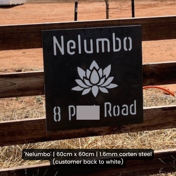 Custom House Signs Australia | Custom Steel Appeal