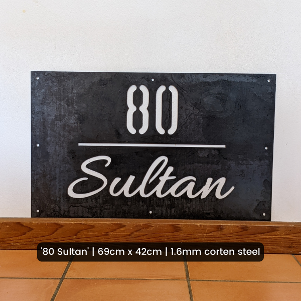 Custom House Signs Australia | Custom Steel Appeal