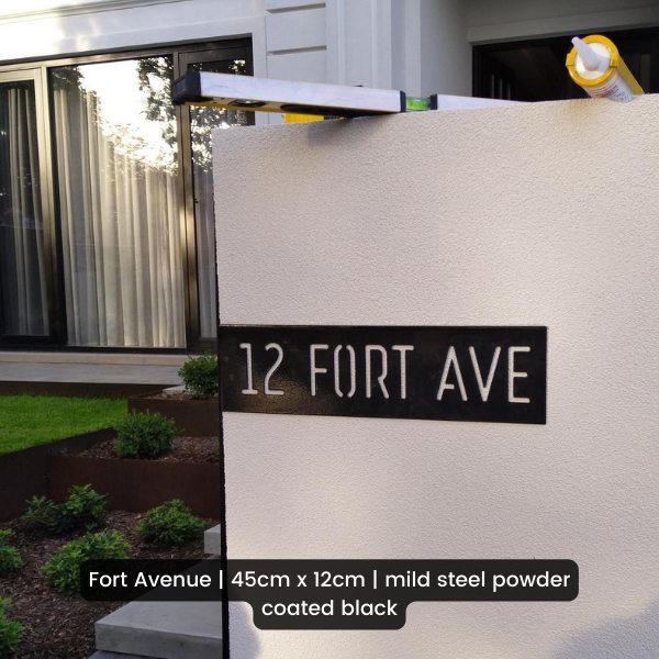 Custom House Signs Australia | Custom Steel Appeal