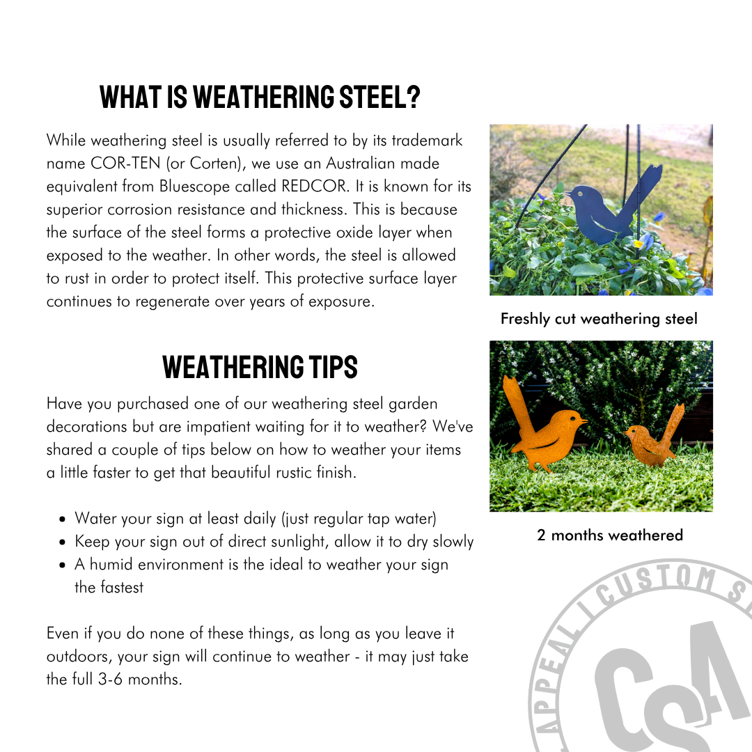 Bell Bird (Bell Minor) Tree Spike – Custom Steel Appeal