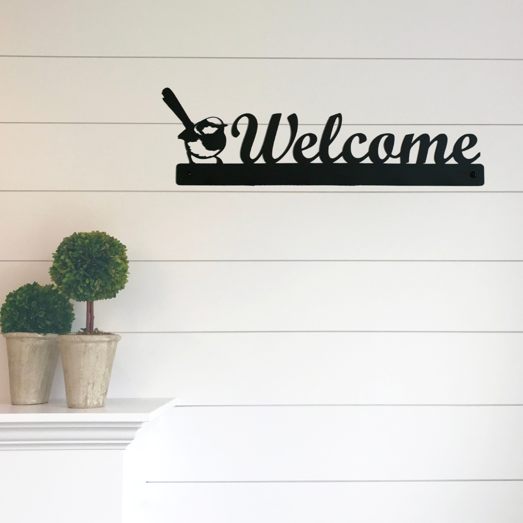 Wren Welcome Sign – Custom Steel Appeal