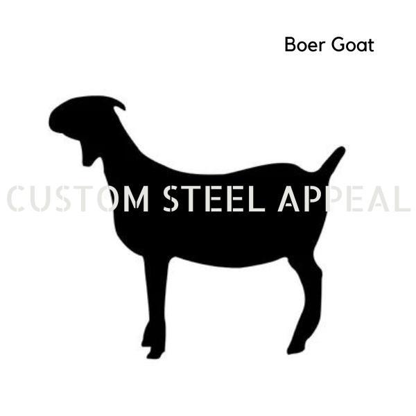 Shut the Gate Boer Goat Sign – Custom Steel Appeal