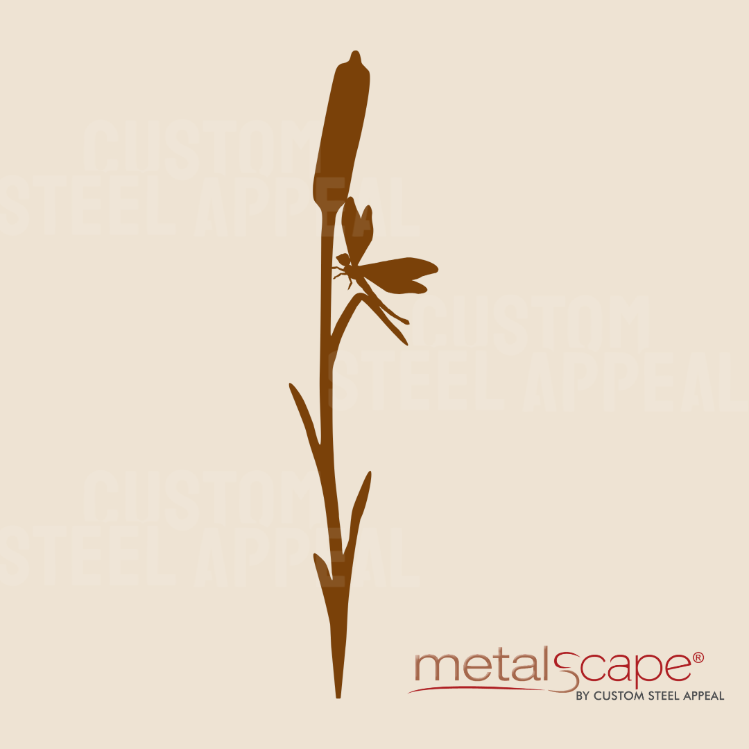 Bulrush and Dragonfly – Custom Steel Appeal