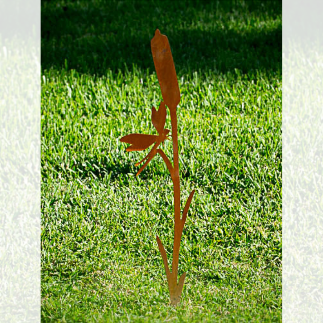 Bulrush and Dragonfly – Custom Steel Appeal
