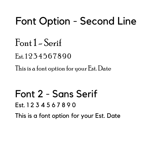 Property Sign Est Date with Bees – Custom Steel Appeal