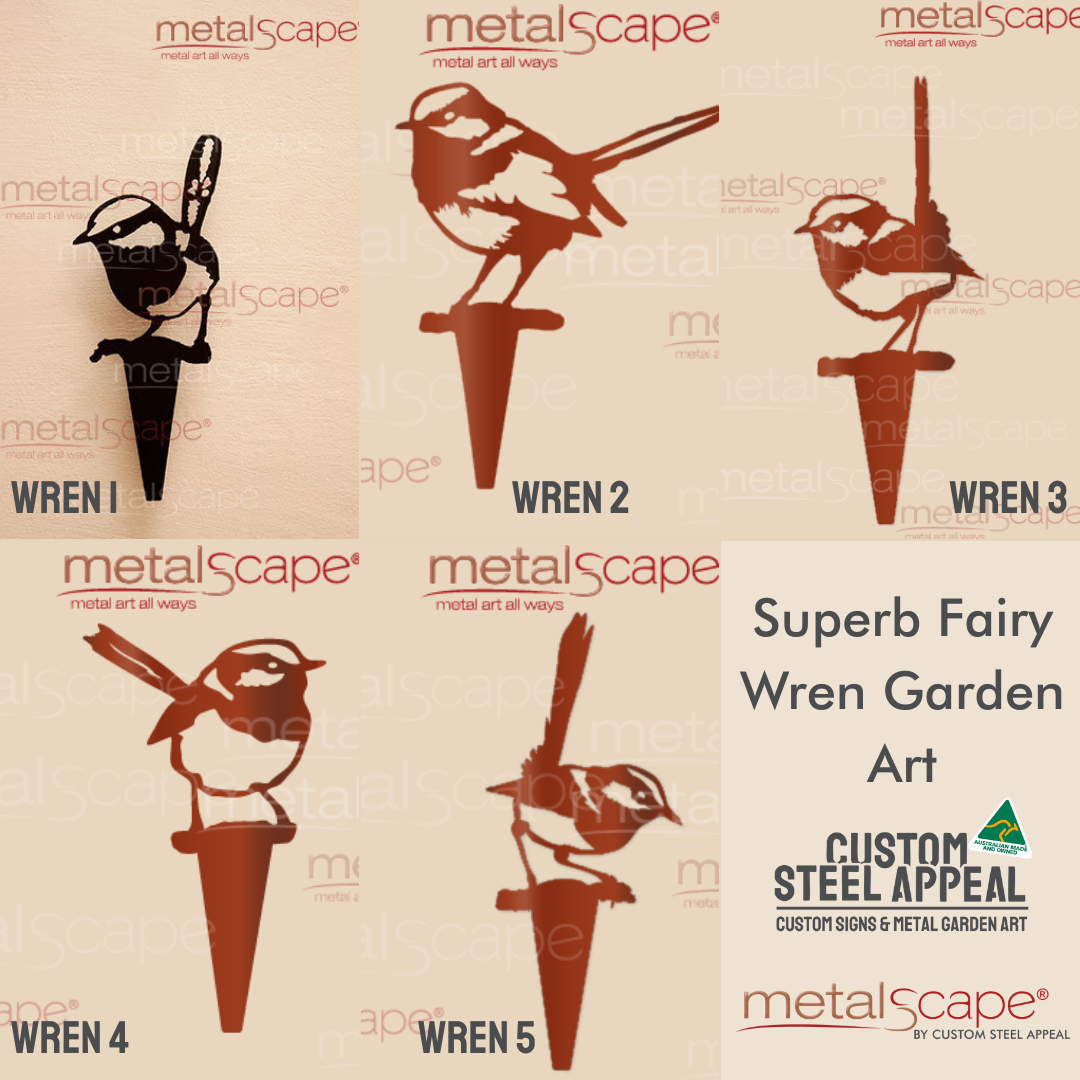 Superb Fairy Wrens - Bundle all 5 – Custom Steel Appeal
