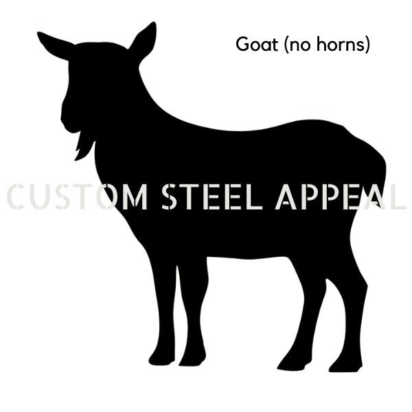 Custom Pet Goat Memorial Idea | Grave Marker | Custom Steel Appeal