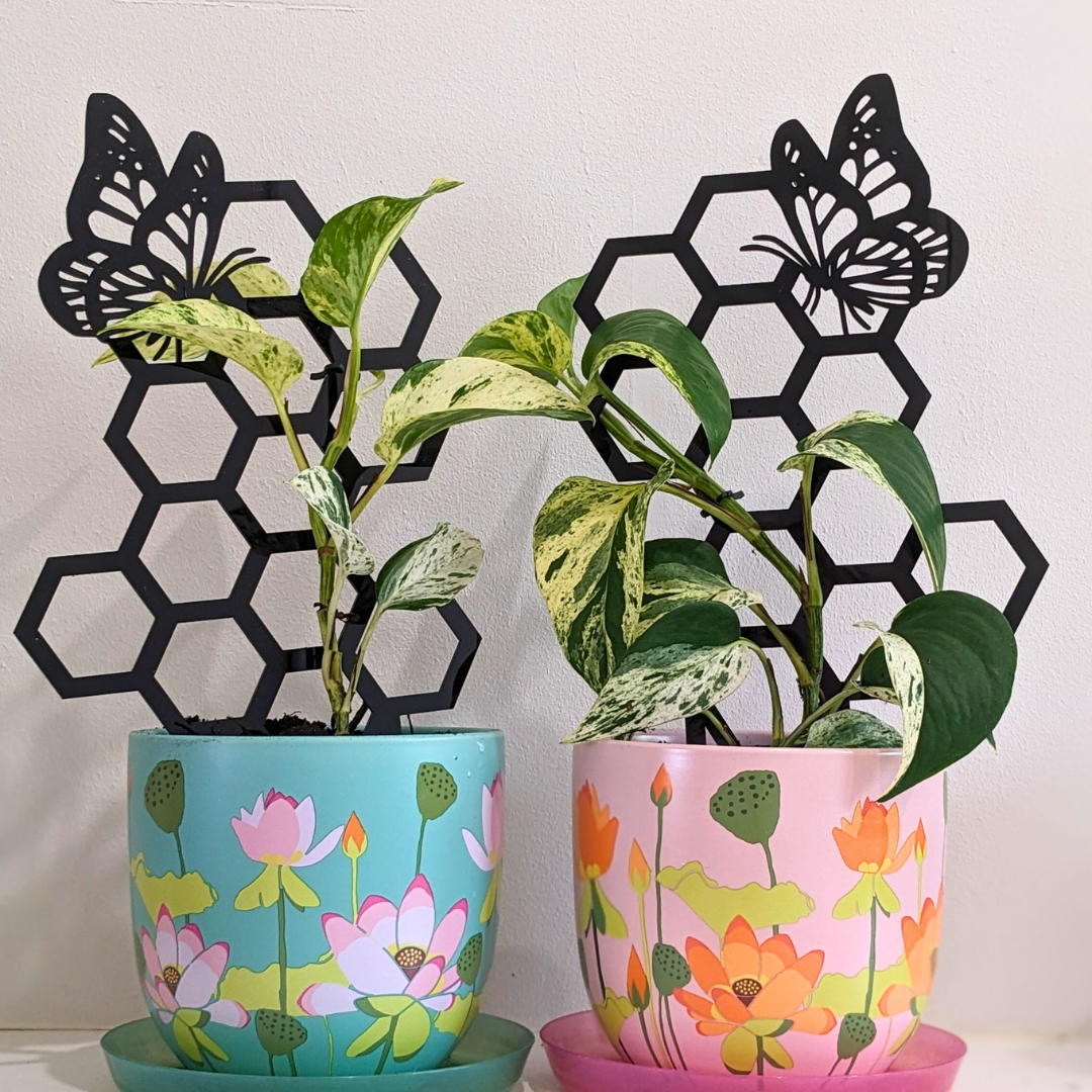 Butterfly Plant Trellis | Indoor Climbing Plant Decoration Support ...