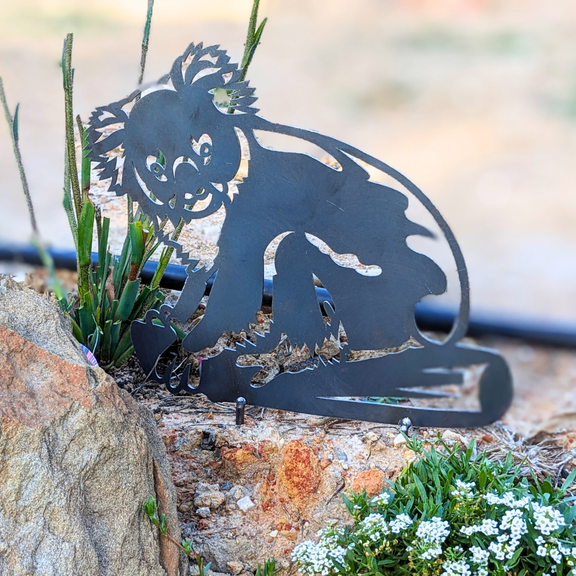 Sitting Koala | Australian Native Animal Garden Art – Custom Steel Appeal