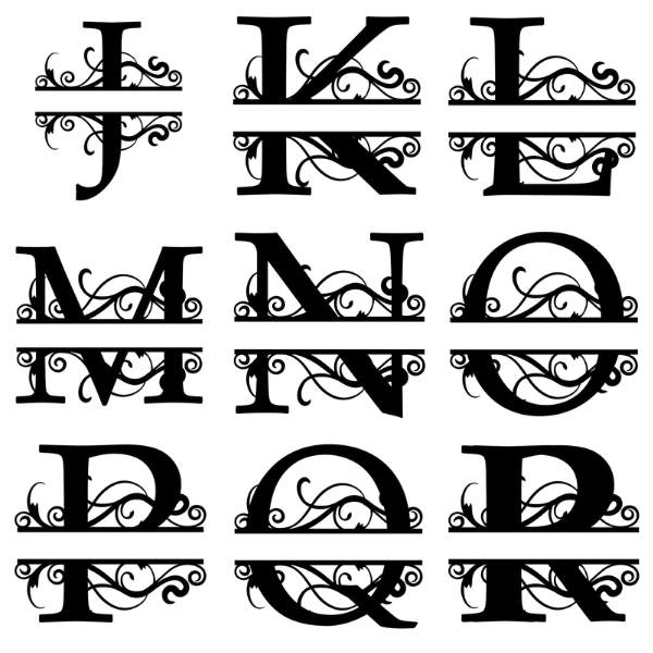Split Letter Sign – Custom Steel Appeal