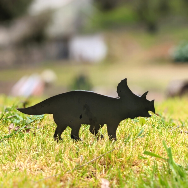 Mini Triceratops – Custom Steel Appeal