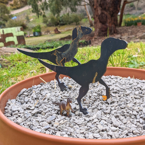 Mini Velociraptor – Custom Steel Appeal