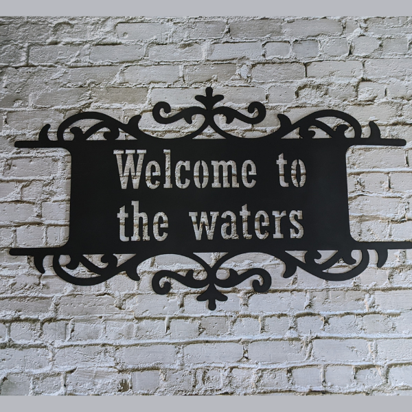 Decorative Wall Sign – Custom Steel Appeal