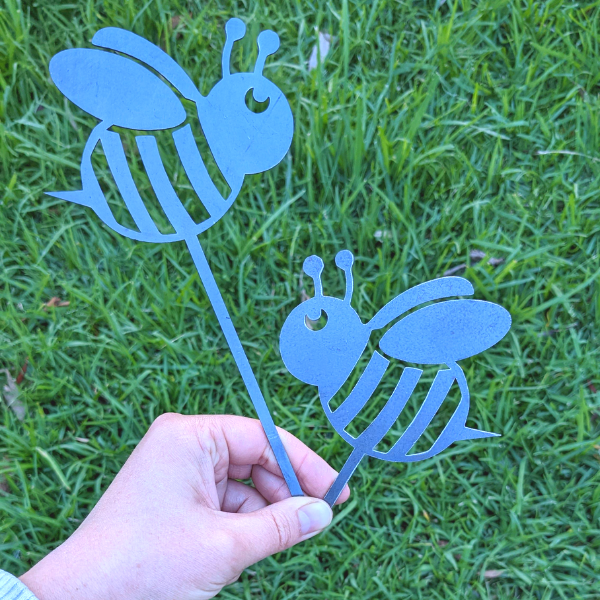 Metal Mini Bee – Custom Steel Appeal