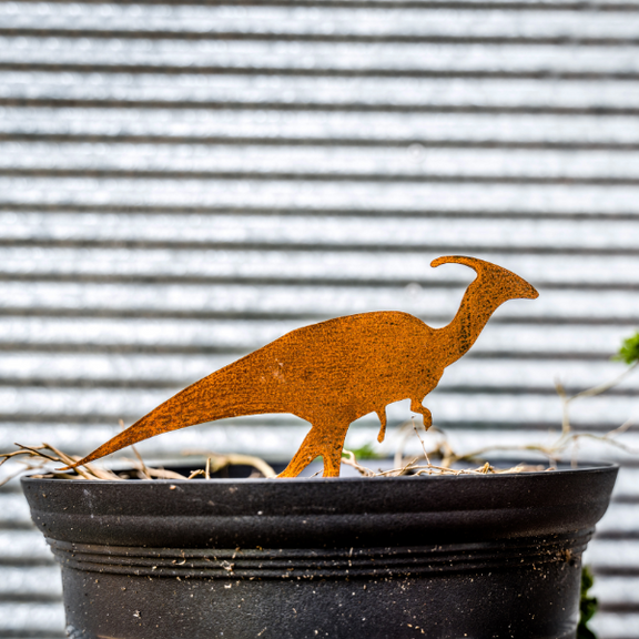 Mini Parasaurolophus – Custom Steel Appeal
