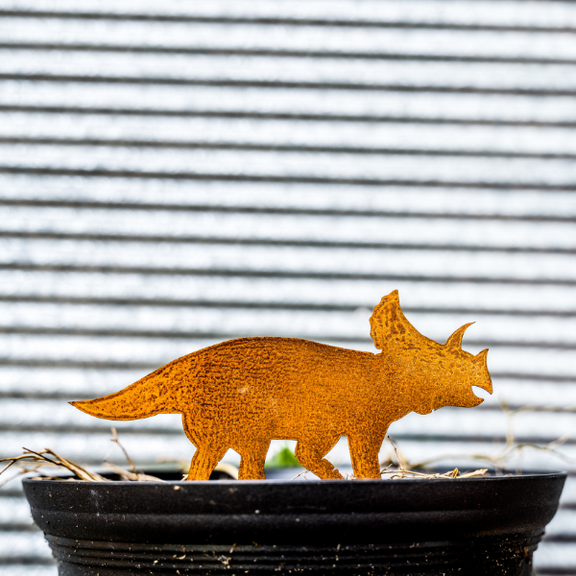 Mini Triceratops – Custom Steel Appeal