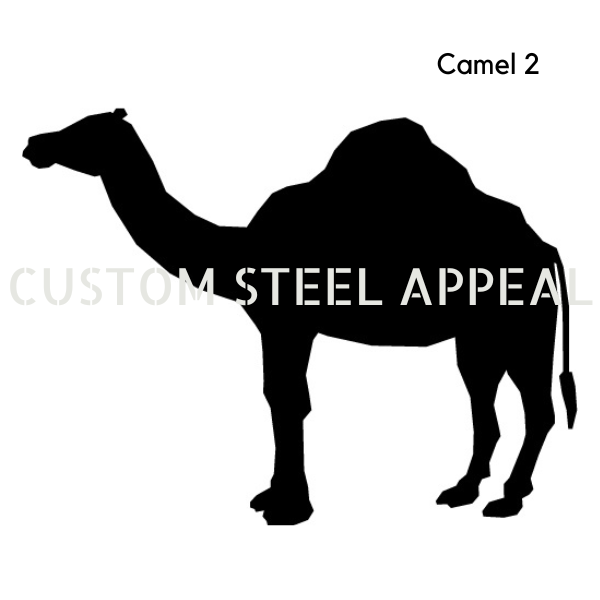 Shut the Gate Camel Sign – Custom Steel Appeal